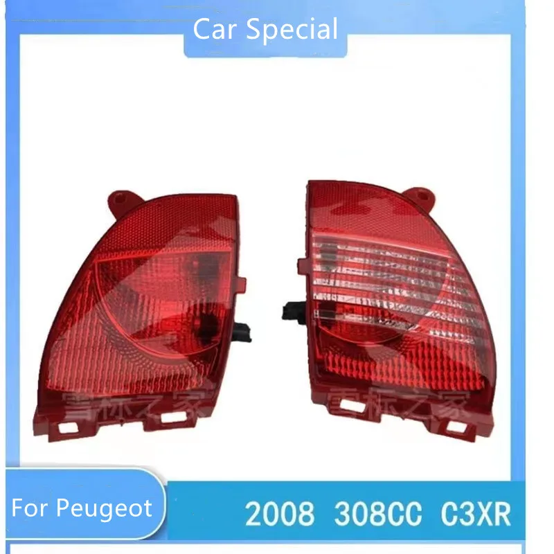 Rear Bumper Reflector Light For Peugeot 2008 308CC For Citroen C3XR ...