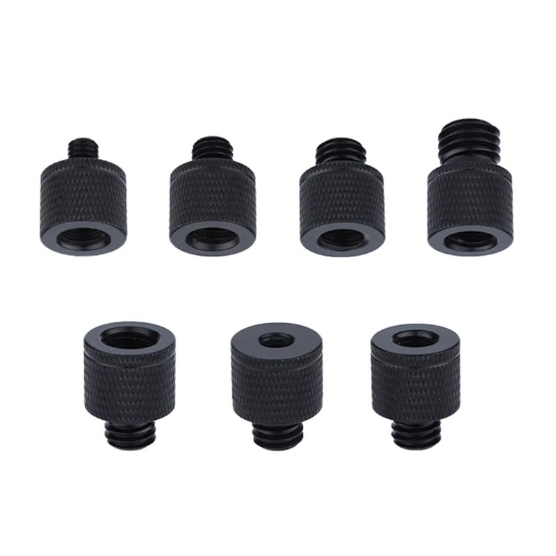 2x 3 8 To M6 M8 M10 M12 Camera Screw Tripod Base Connection Fixed Mount