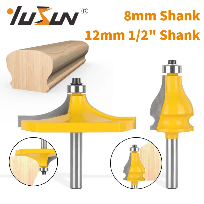 YUSUN Handrail Bit Table EDGE Bit Carbide Cutter Router Bit Woodworking ...