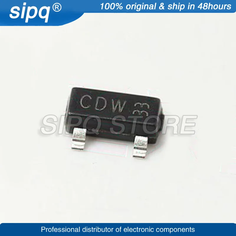 50PCS/LOT TL431ACDBZR,215 TL431ACDBZR SOT-23(TO-236) Marking:CDW Brand ...