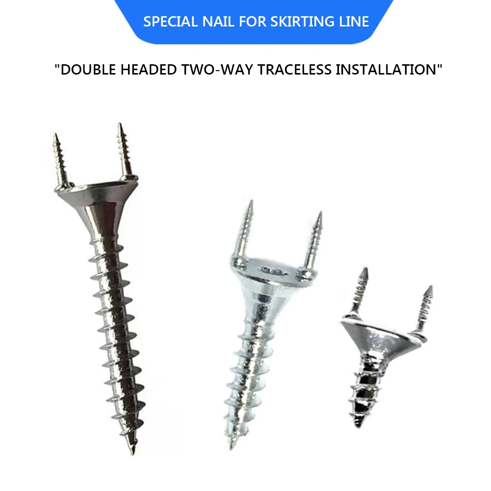 50Pcs Double-Headed Self-tapping Screws Solid Wood, 50% OFF
