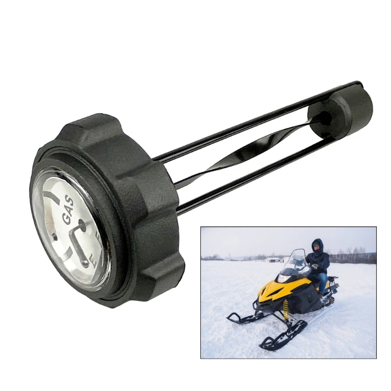 Screw-On-Gas-Cap-with-Gauge-Mechanical-Oil-Fuel-Level-Sensor-Liquid ...