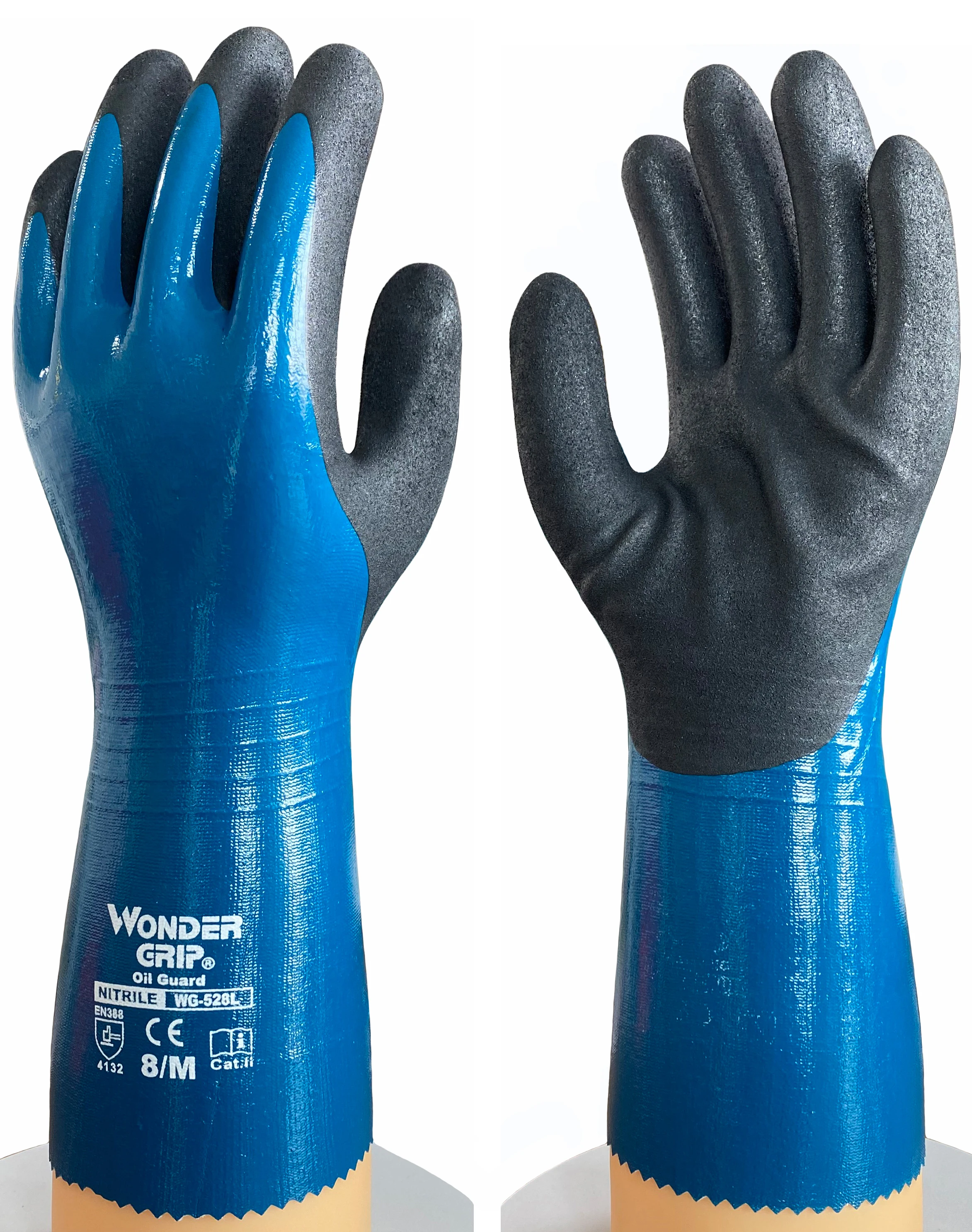 Oil-Resistant-Work-Gloves-Safety-Nitrile-Fully-Dipped-Long-Cuff-Gas ...