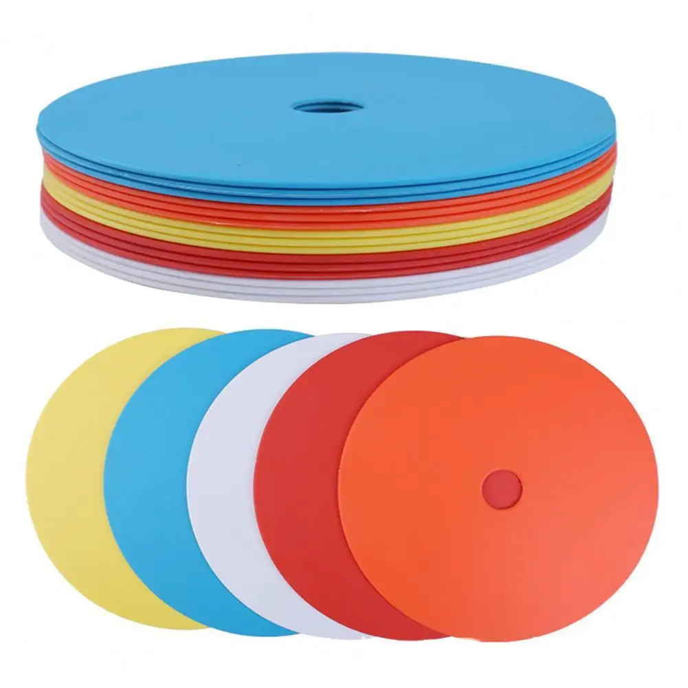 1pc Football Training Mark Plate Non-slip Agility Training Vibrant ...