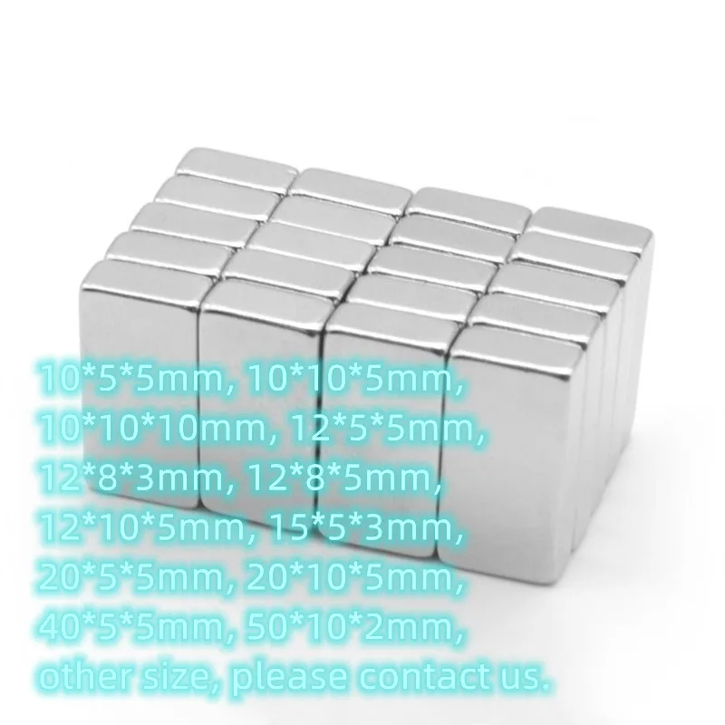 Rectangle-Magnet-10x10x10-20x10x5-40x5x5-50x10x2mm-Long-Block-Neodymium ...