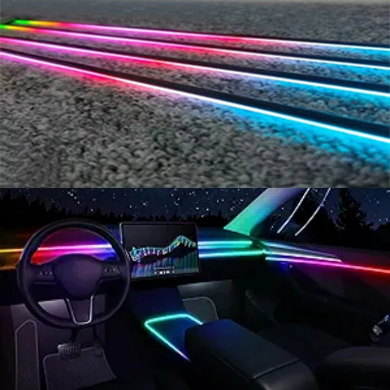 18-In-1-Symphony-Streamer-Car-Ambient-Lights-Interior-LED-Acrylic-Strip ...