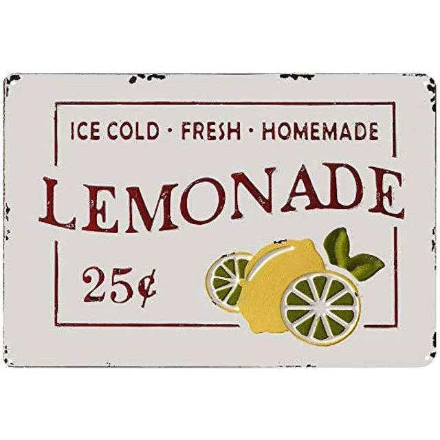 Vintage Lemonade Sign