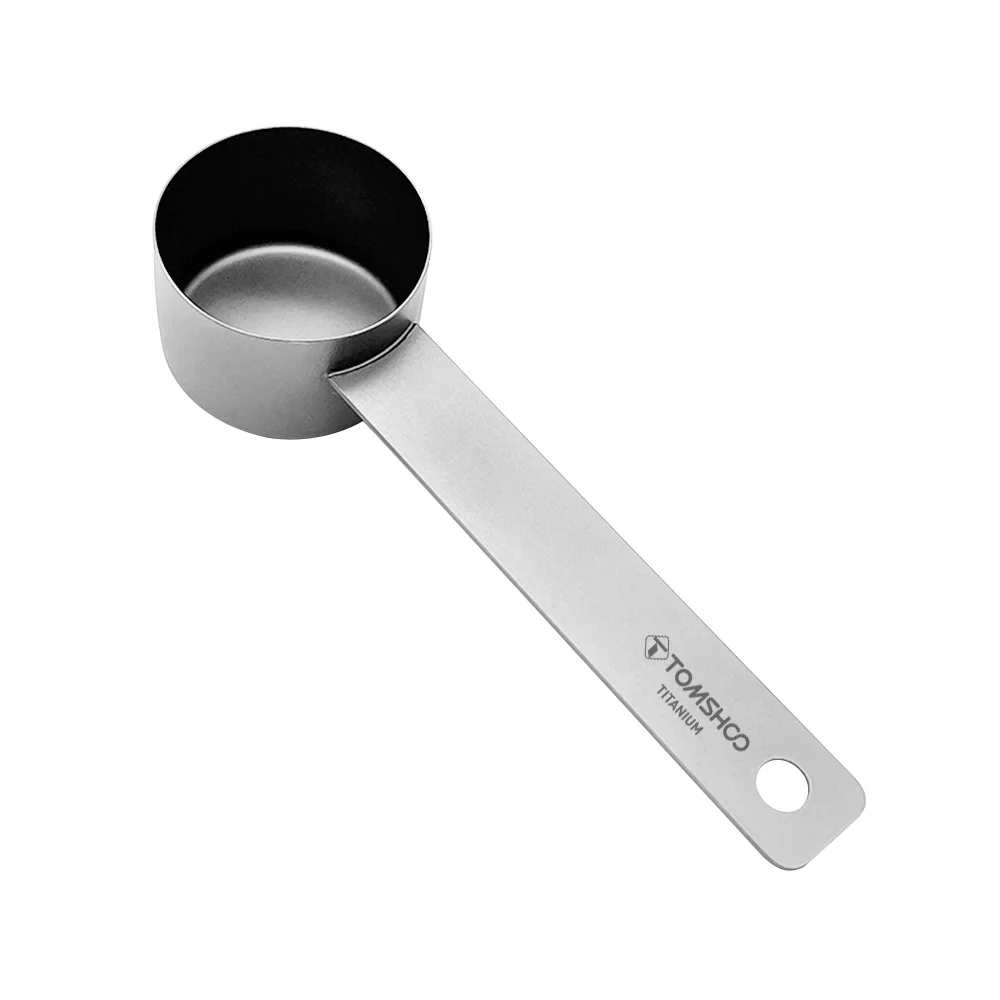 Tomshoo-Titanium-Coffee-Scoops-8g-Capacity-Lightweight-for-Ground ...