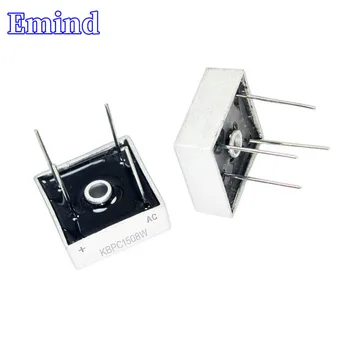 2Pcs KBPC1508W Bridge Rectifier 15A/800V DIP-4 Square Bridge Cuttable ...