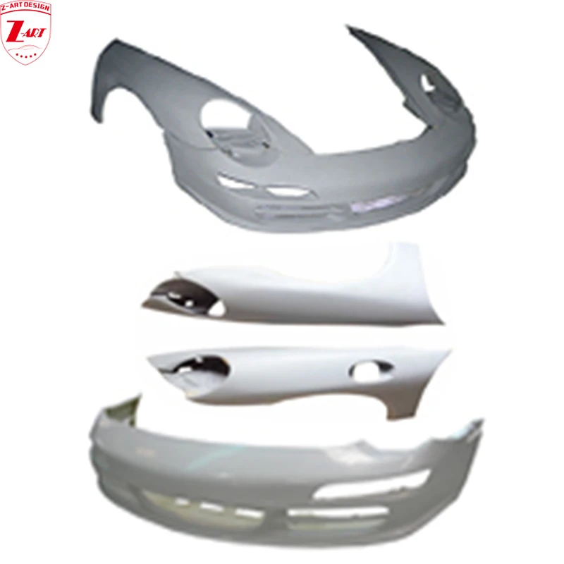 Z-ART 997 Looks Front Bumper Front Fender for Porsche 986 996 Tuning ...