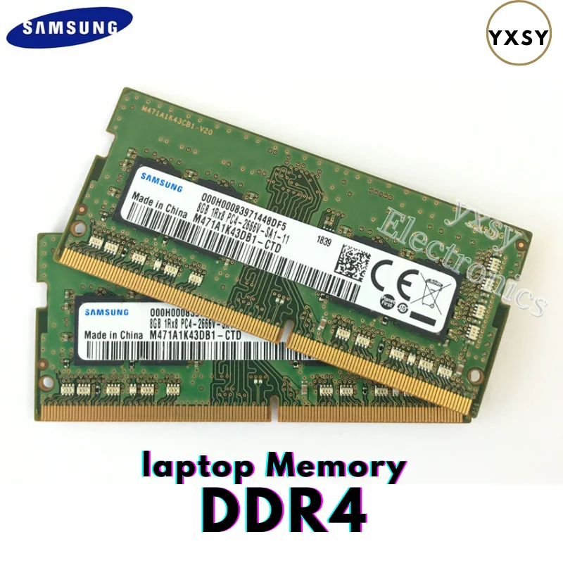 Samsung ddr4 4 4gb 8gb 16gb 32gb 2666mhz ram sodimm suporte de memória ...