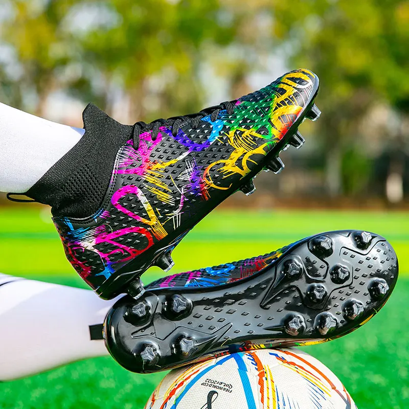 2024-Men-s-football-spiked-shoes-Women-s-football-shoes-Comfortable-big ...