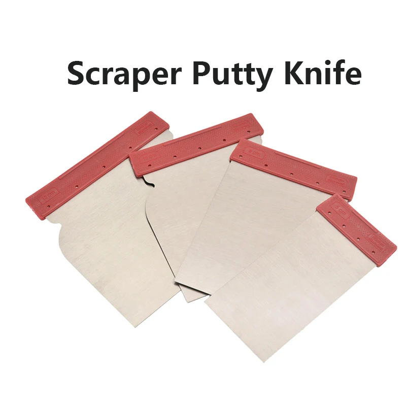 Scraper-Putty-Knife-Blade-Painting-Tools-4pcs-lot-Hand-Plastering ...