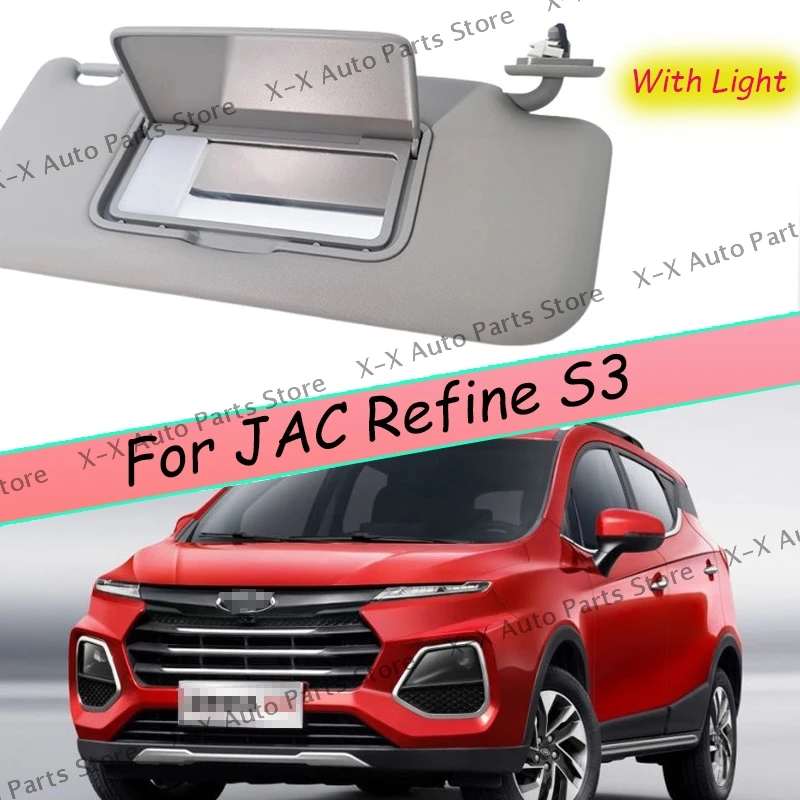 JAC Refine S3 왼쪽 운전자 및 오른쪽 승객 측 선 바이저(라이트 포함) 5702300 U221G 5702400 ...