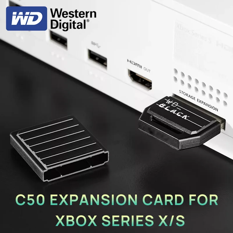 WD SSD C50 2TB 1TB 512GB Expansion Card Memory External Solid State ...
