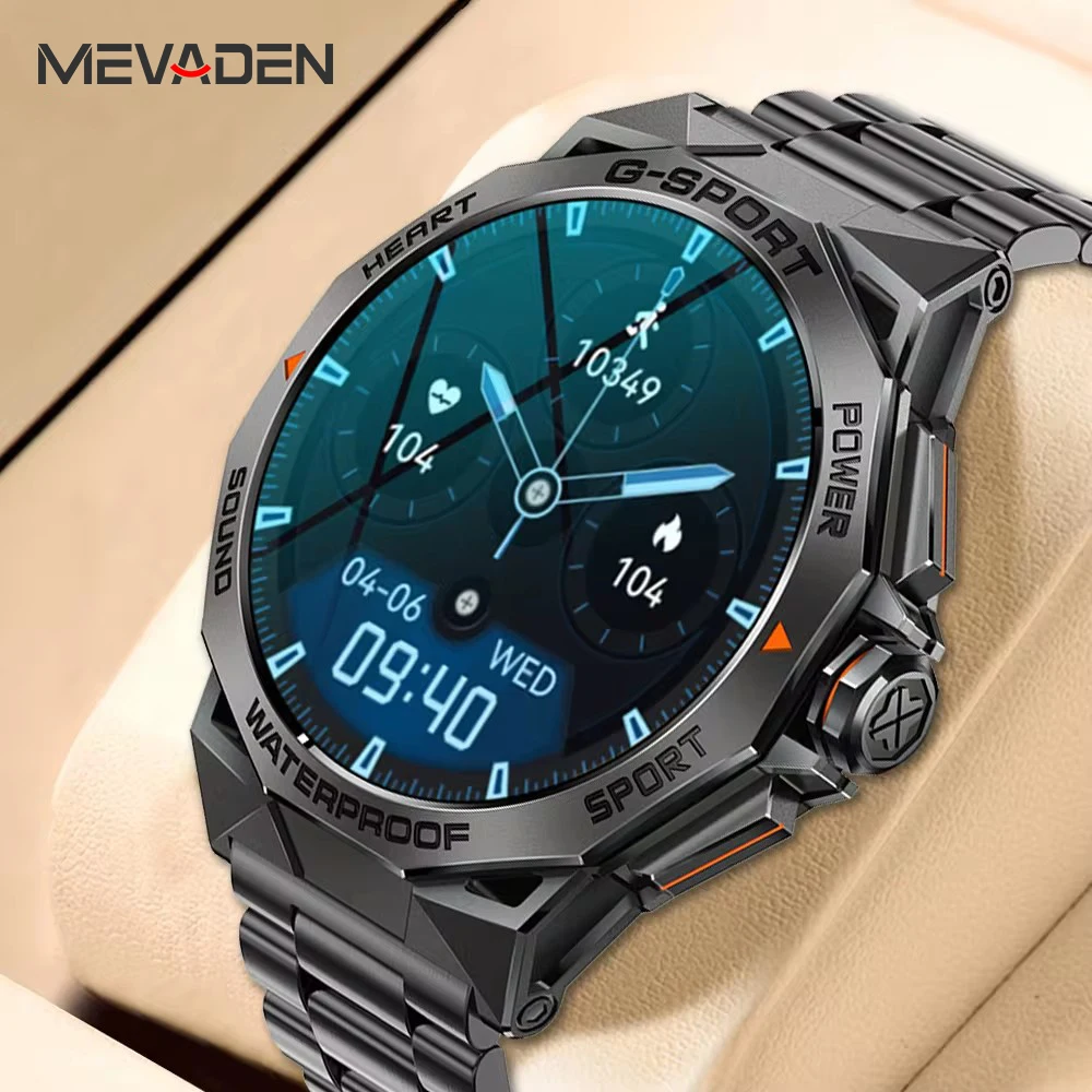 MEVADEN-1-43-AMOLED-HD-Bluetooth-Call-Smart-Watch-Men-Sports-Fitness ...