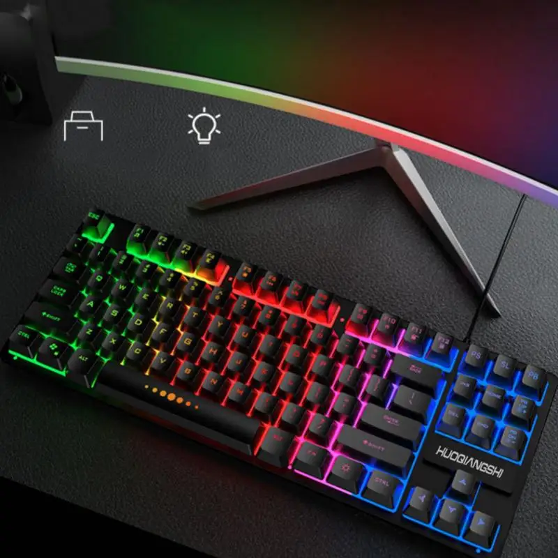 Backlight-Keyboard-Laptop-Computer-Office-Typing-Wired-External-USB ...