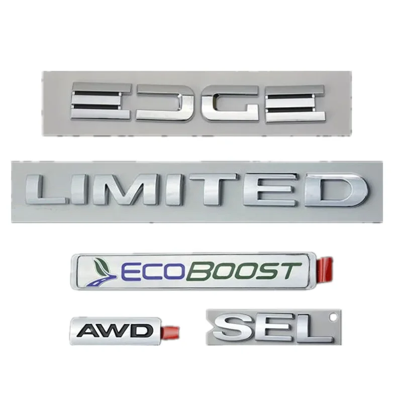 Drop Shipping For EDGE SEL LIMITED ECOBOOST AWD Emblem Logo Rear Trunk ...