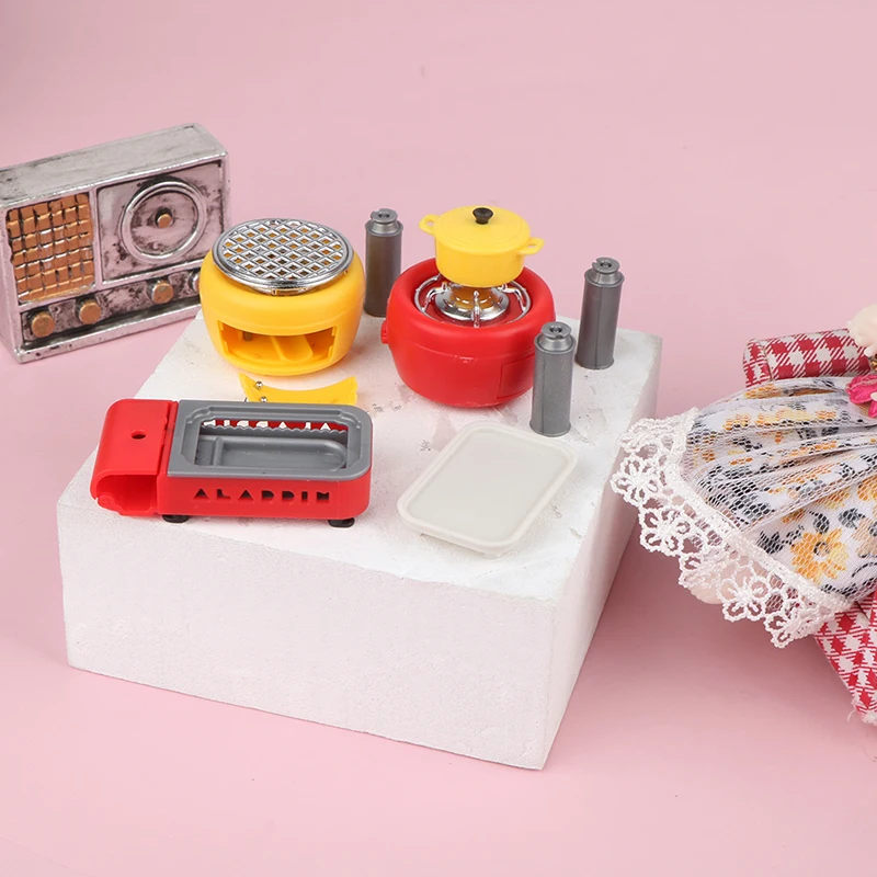 Dollhouse Bbq Grill Gadget Kitchen Cute Mini Furniture Miniature ...