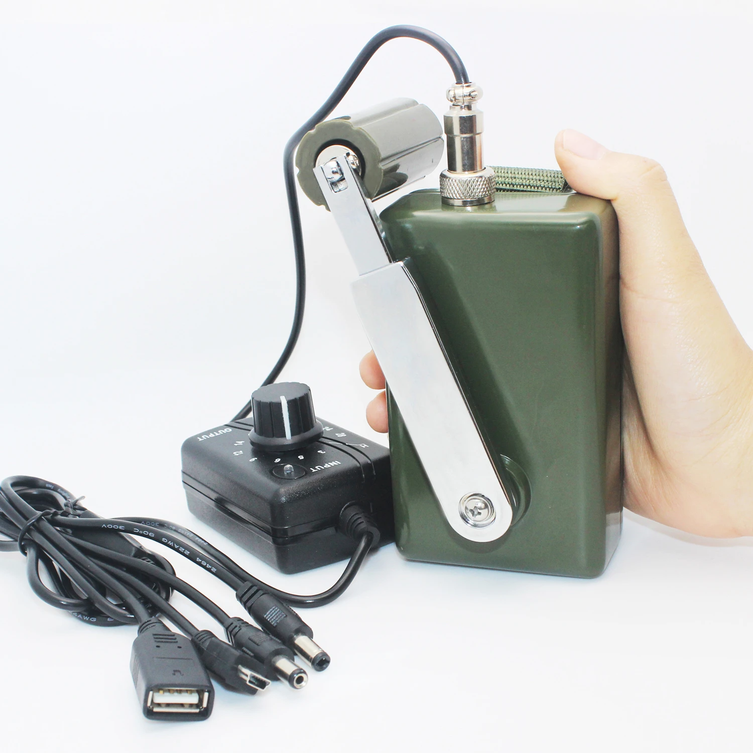 High Quality Military Emergency Hand Crank Outdoor Generator 30w/3-28v ...