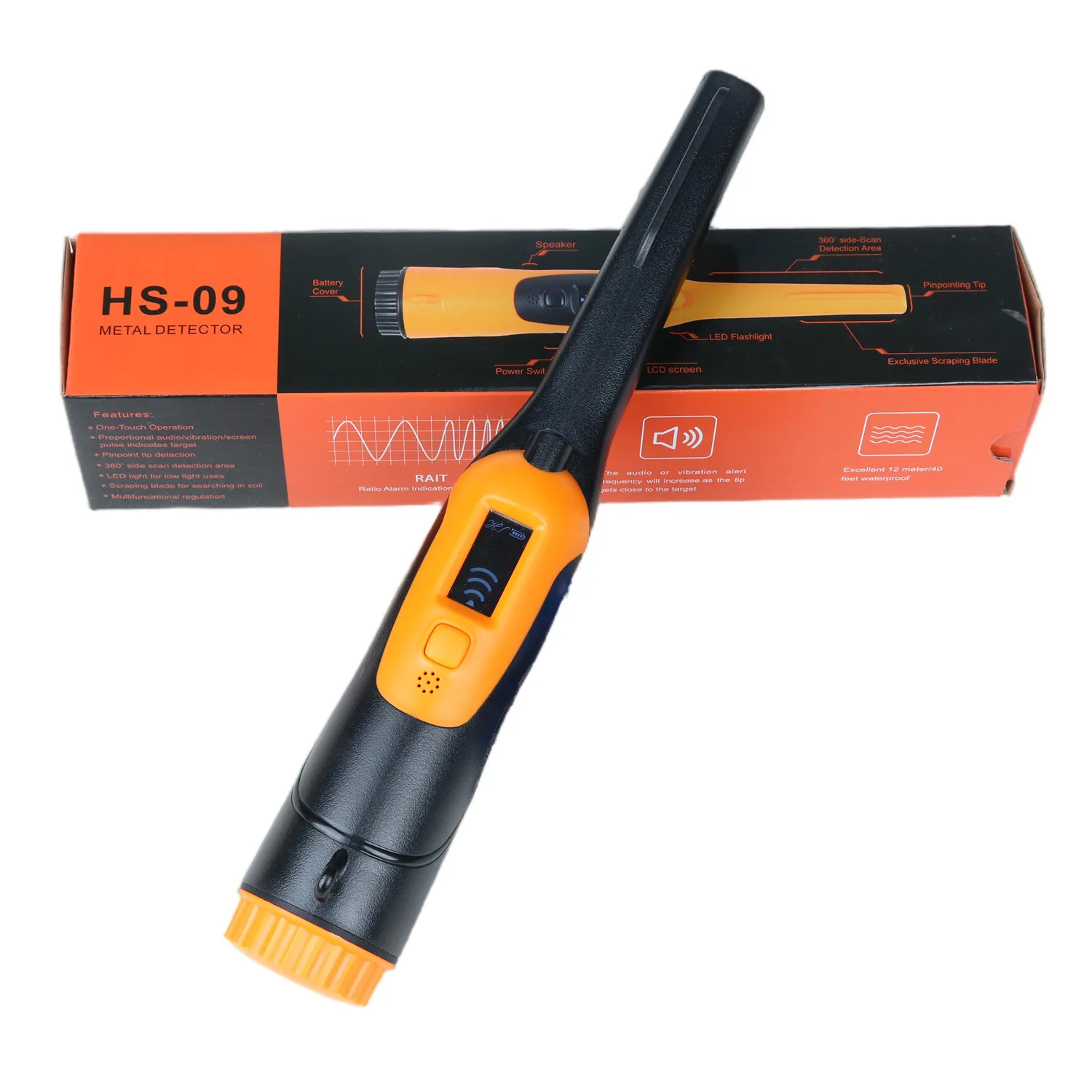 Metal-Detector-Pinpointer-for-Adults-Kids-Fully-Waterproof-360 ...
