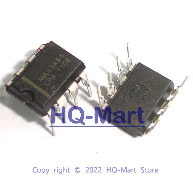 5 PCS MAX3485CPA DIP 8 MAX3485 3.3V 전원, 10Mbps 및 슬 루율 제한 RS 485/RS 422 ...