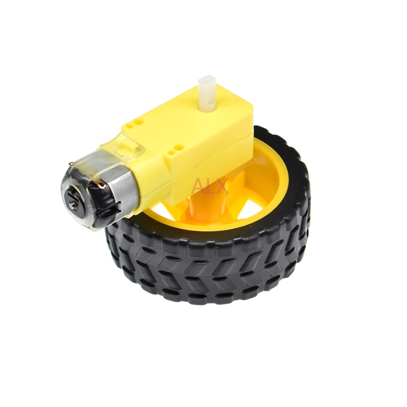 1SETS-TT-MOTOR-130-WITH-THE-WHEEL-Smart-Car-Robot-Gear-Motor-FOR ...