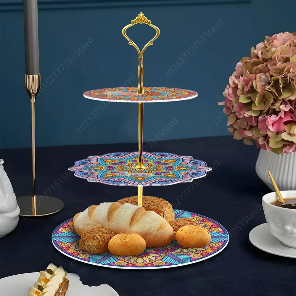 Diamond-Painting-Round-Serving-Tray-3-Tiered-Dessert-Candy-Display ...