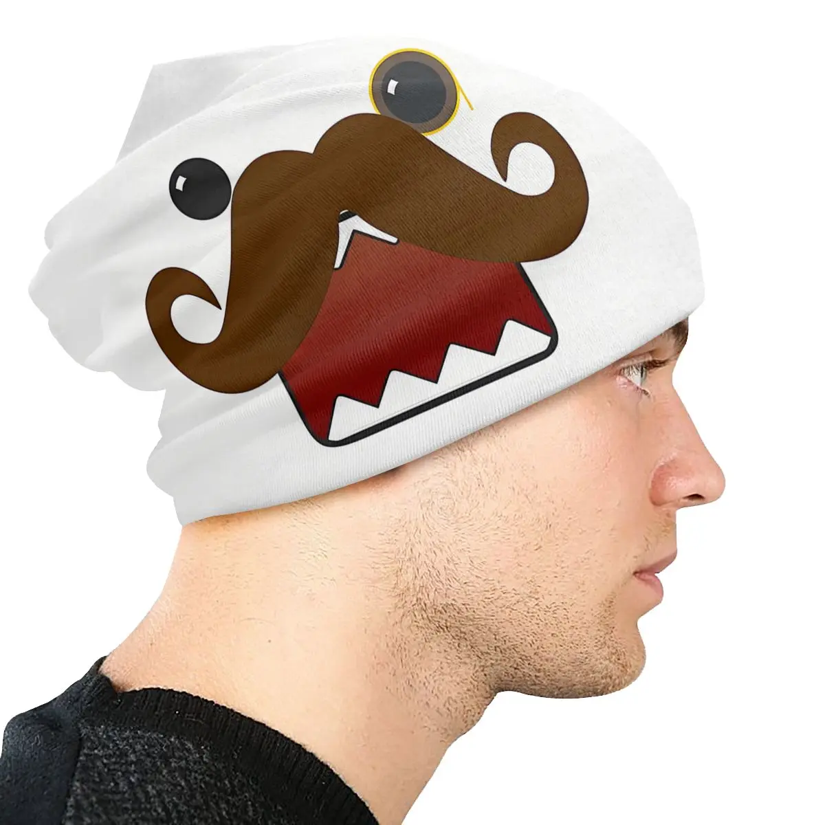 Domo With Mustache And Glasses