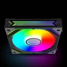 Jumpeak Modular 120mm RGB Fans Kit Sem Fio Splicing Infinito Efeito ...