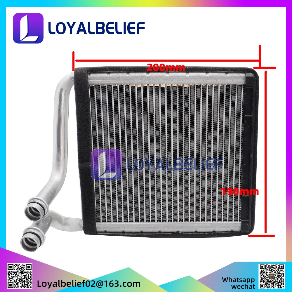 New Heater Radiator for SKODA SUPERB YETI VW GOLF PASSAT EOS TIGUAN ...