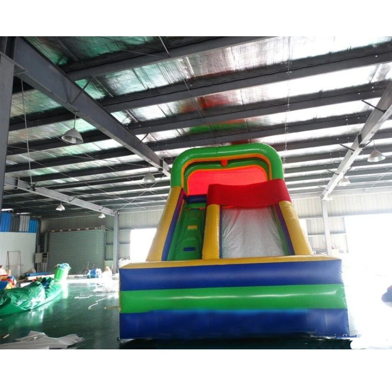 PVC-commerical-use-inflatable-slide-land-dry-slide-bouncer-for-kids ...