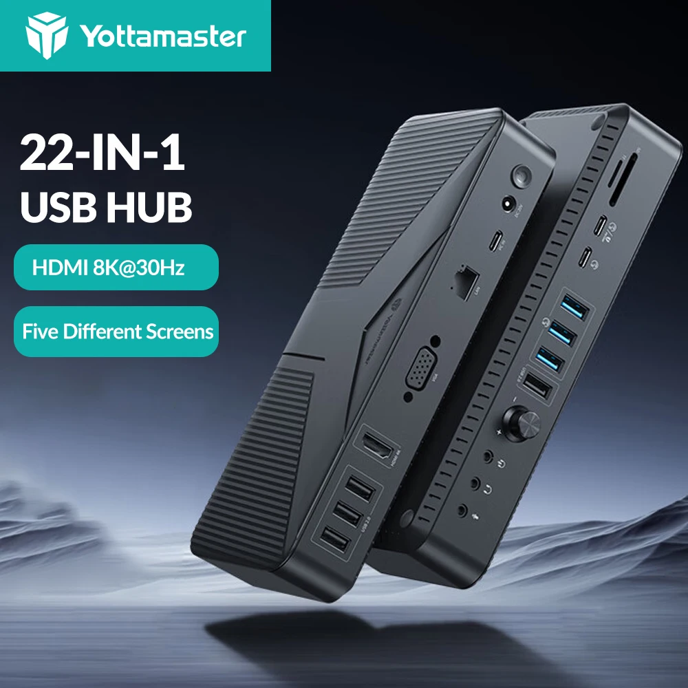 Yottamaster-22-IN-1-8K-30Hz-USB-HUB-Type-C-to-DP-HDMI-Compatible-5 ...