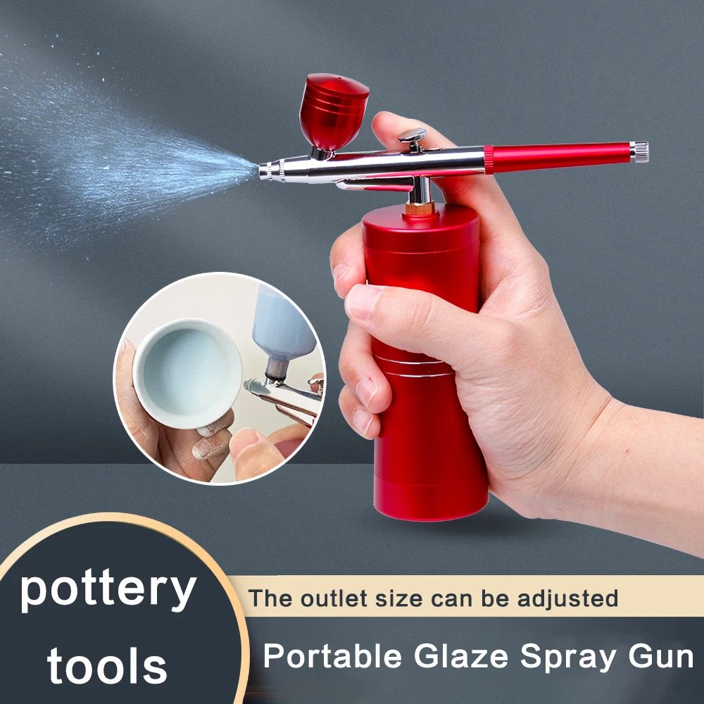 Pottery-portable-spray-gun-stainless-steel-spray-pot-glaze-tool-with ...