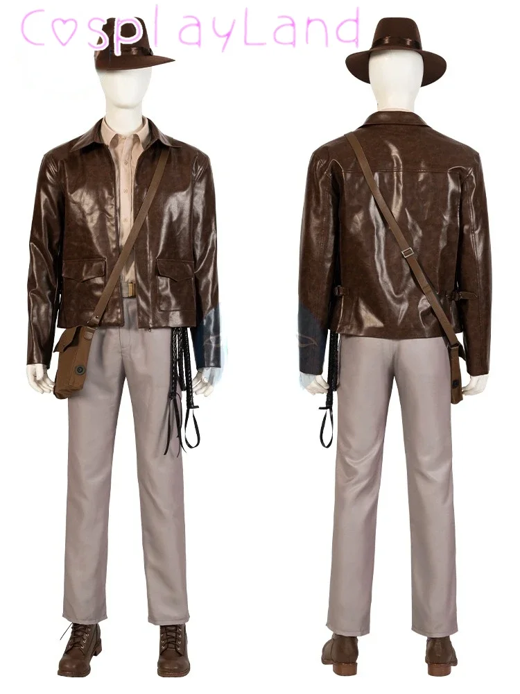 Indiana dr. jones cosplay traje aventureiro indy roupa com chapéu ...