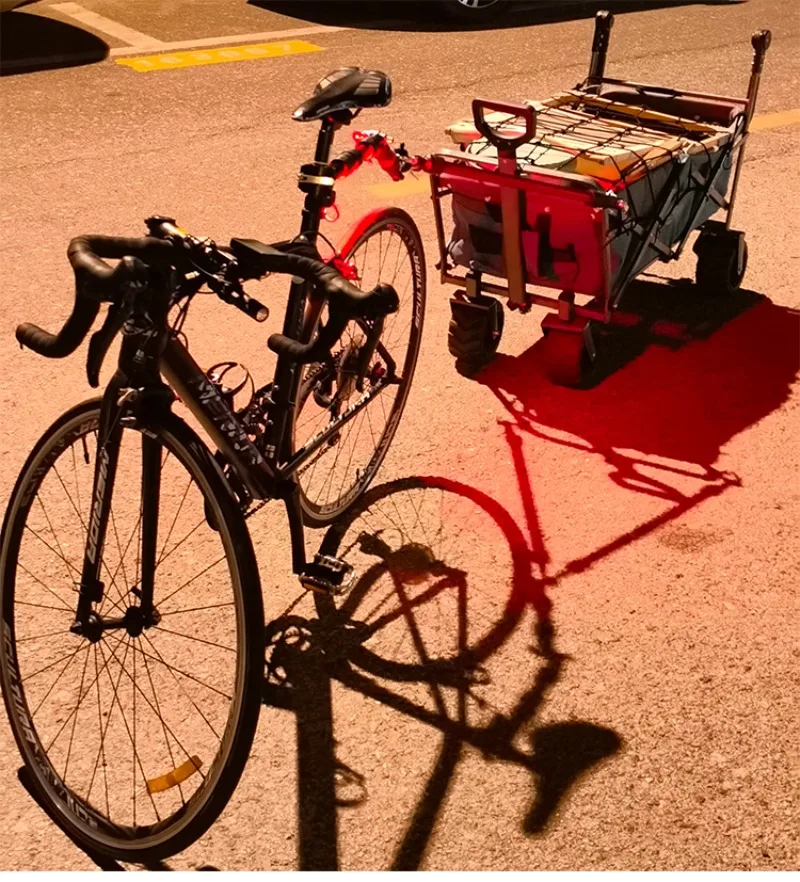 Camping Vehicle Connecting Rod Bicycle Connector Electric Vehicle ...