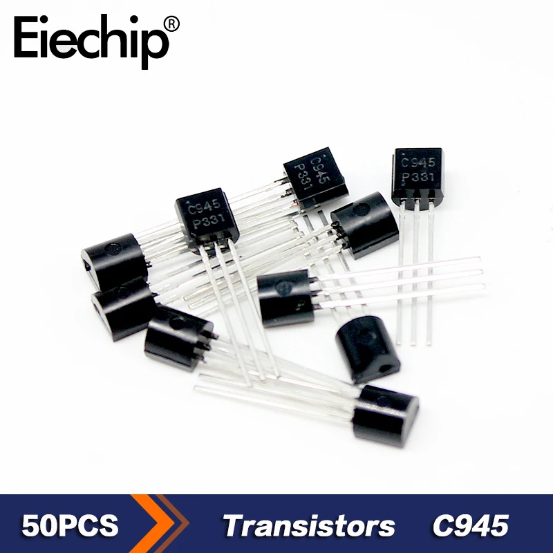 50PCS-C945-Transistor-TO-92-NPN-Transistors-2SC945-TO-92-50V-0-15A ...