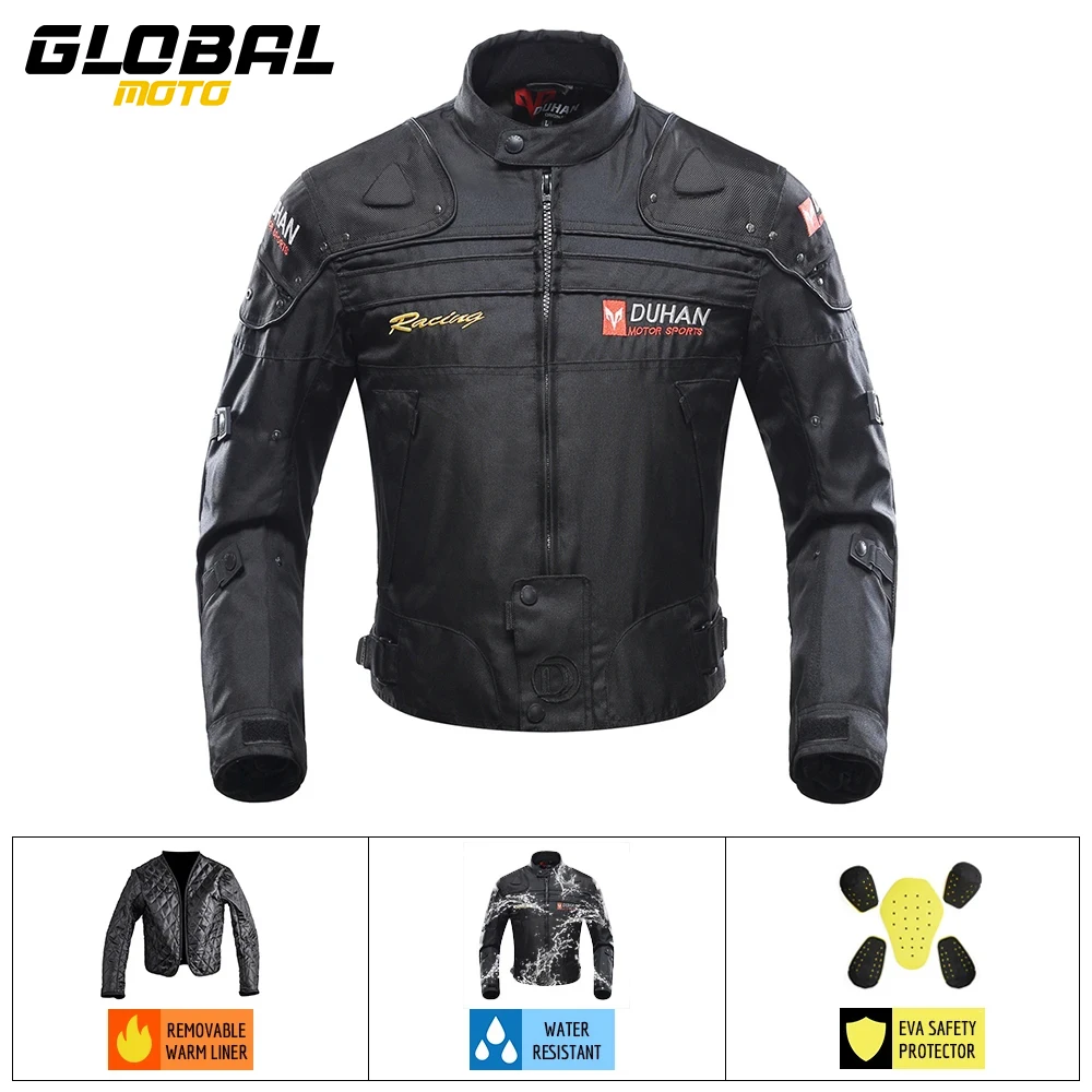 DUHAN-Motorcycle-Jacket-Pants-Suit-Waterproof-Racing-Jacket-Protective ...