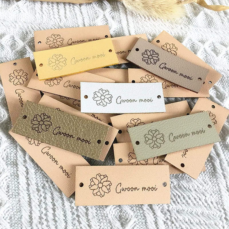 Crochet Name Tags