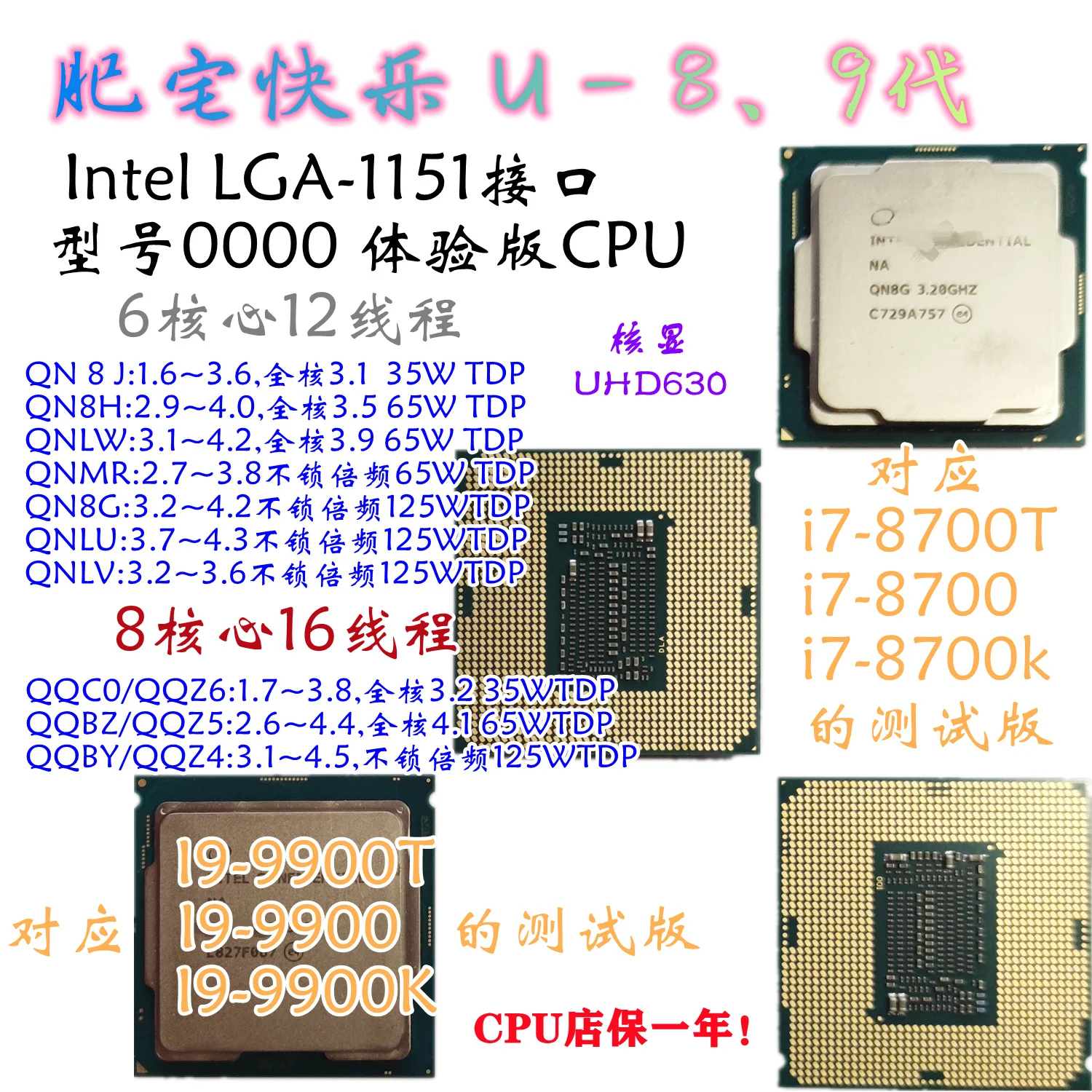 8-9-Th-Generation-I7-8700K-Qn8g-Qn8h-Qn8j-Qqc0-Qqbz-Qqby-Es-Cc150 ...
