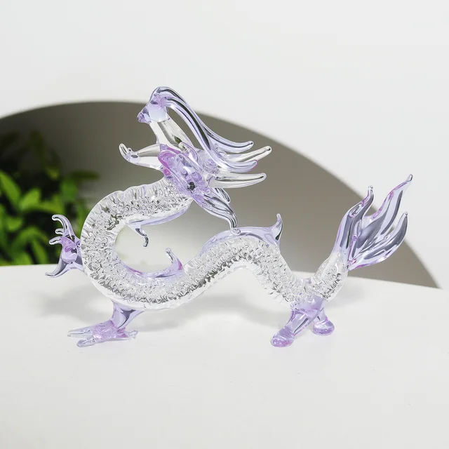 Purple And Silver Dragon