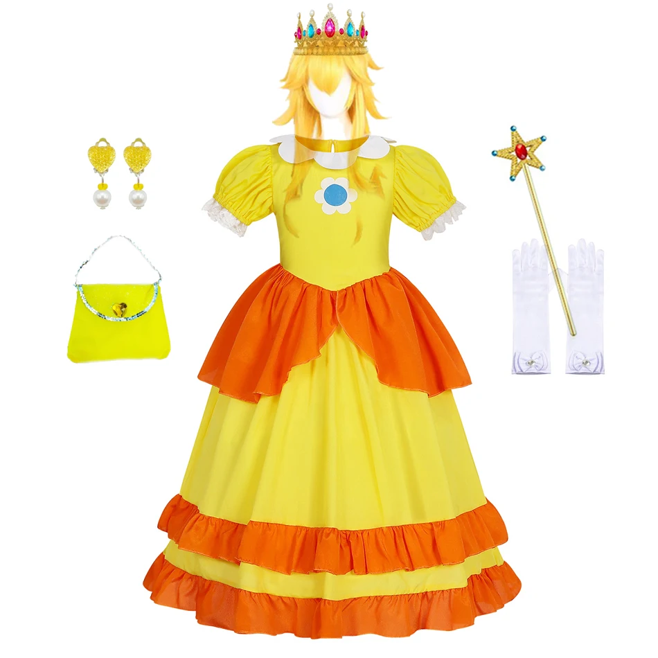 Disfraz-de-Margarita-para-ni-a-vestido-de-Rosalina-para-fiesta-de ...