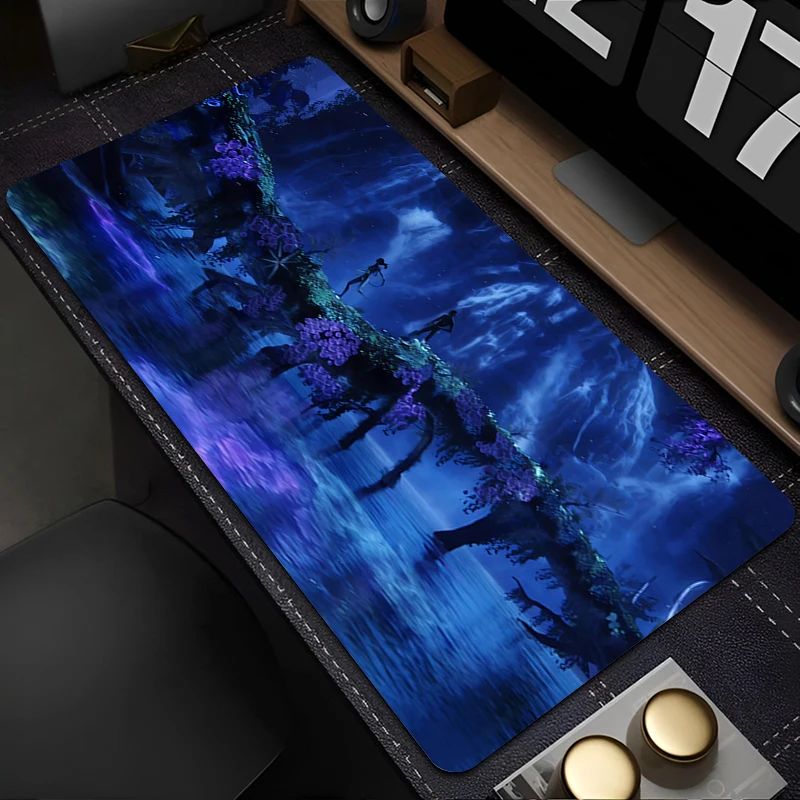 Portable Mouse Pad Office PC Gaming Non-slip Extended Desk Mat Computer ...
