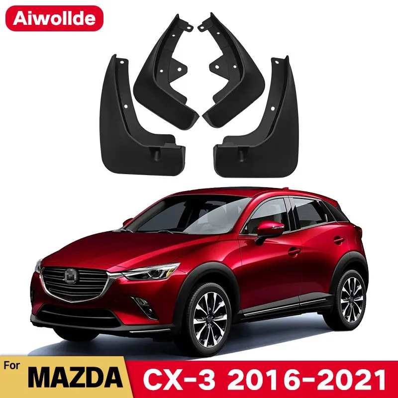 Spatlappen Voor Mazda CX3 Cx 3 2016 2021 2017 2018 Dk Splash Guards ...
