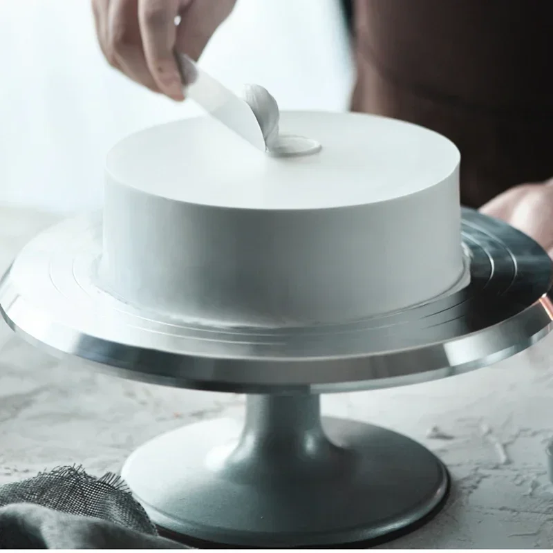 8-12-Inch-High-quality-Cake-Turntable-Platform-Aluminum-Alloy-Rotating ...