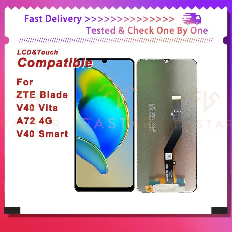 6-75-Original-For-ZTE-Blade-V40-VITA-lcd-V40-Smart-LCD-Display ...