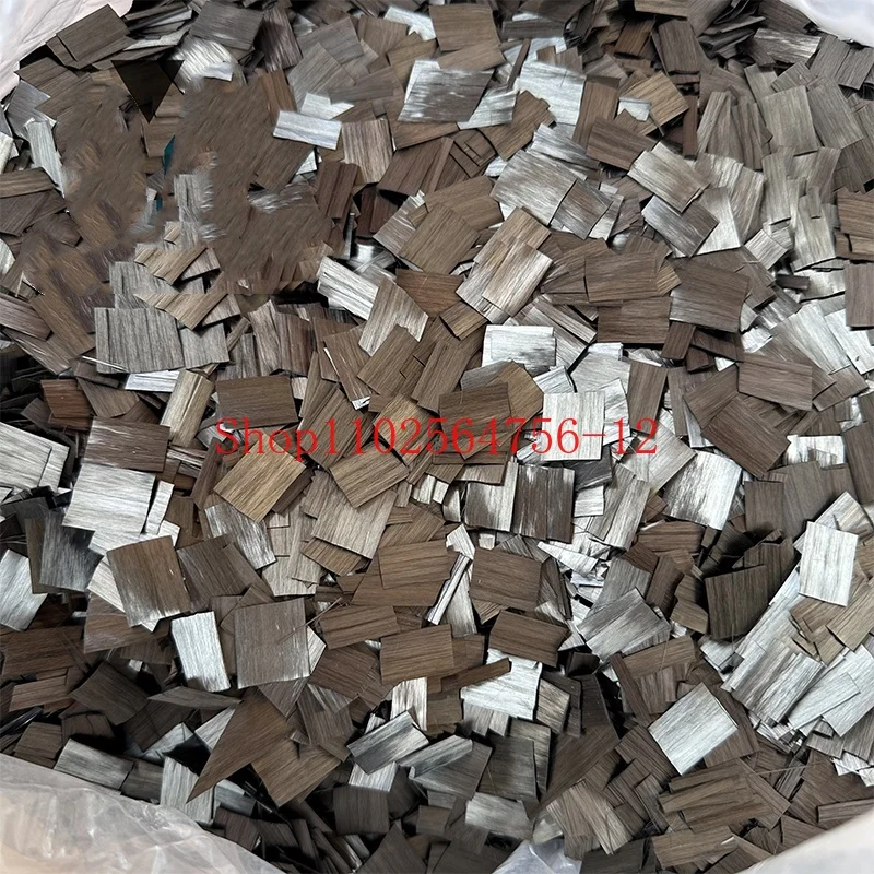 500G 10/15 Flakes FIBER Forged Chopped Carbon FIBER Bundle Marble ...