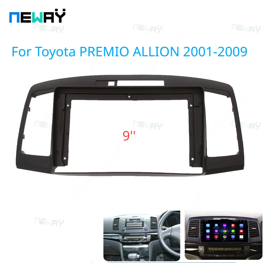 9-Inch-Car-Frame-Audio-Dash-Trim-Facia-Panel-Radio-Player-Screen-For ...