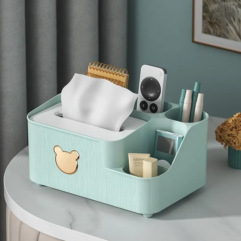 Tissue-Storage-Box-Living-Room-Desktop-Storage-Multi-function-Storage ...