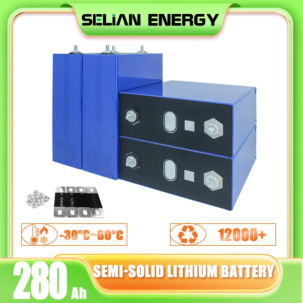 SelianEnergy-3-2V280Ah-Solid-State-LiFePO4-Battery-12000-Cycles-Battery ...